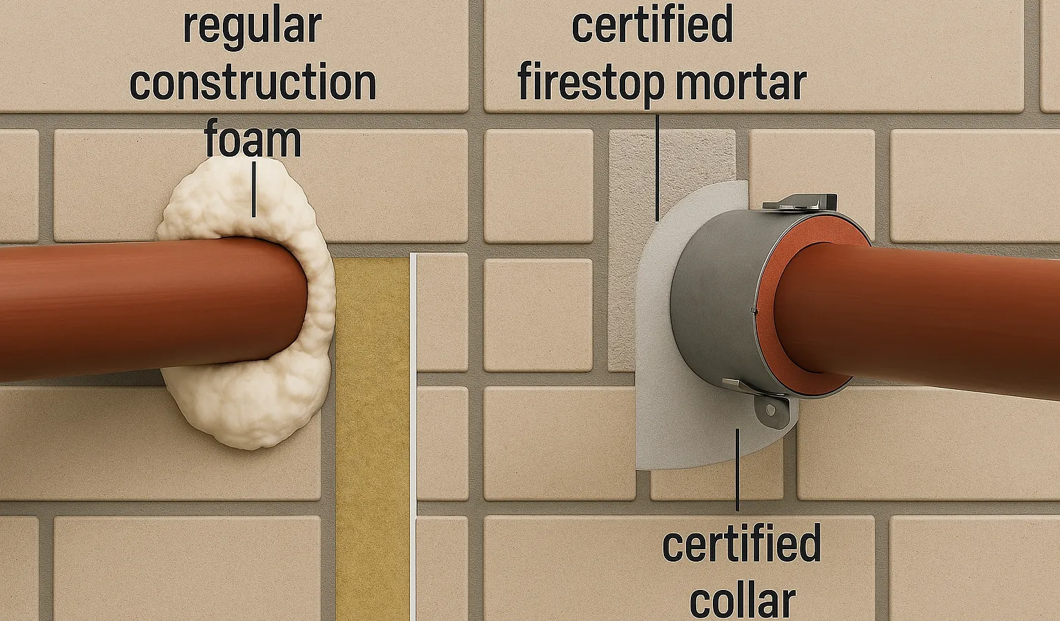 Most Common Firestop Penetrations Mistakes - 3MON